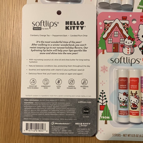 softlips | Skincare | Hello Kitty Limited Edition Softlips Lip Balm ...